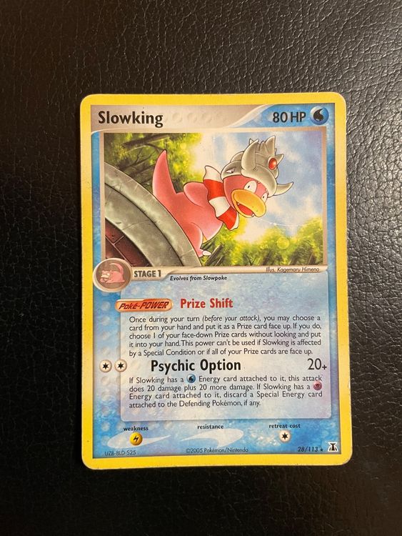 Ex Delta Species Slowking rare 28/113 Ab 1 (Gebraucht) in Paradiso für ...