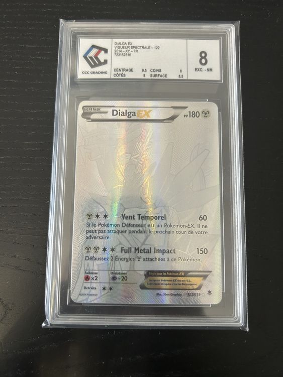 Carte Pokémon FR Dialga EX Vigueur Spectrale - CCC 8! (Neu (gemäss ...