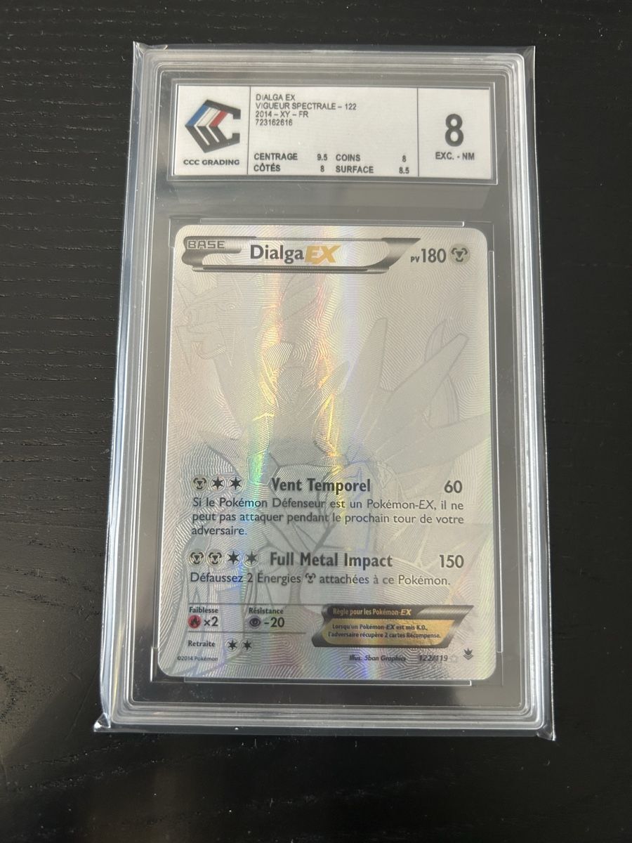 Carte Pokémon FR Dialga EX Vigueur Spectrale - CCC 8! (Neu (gemäss ...