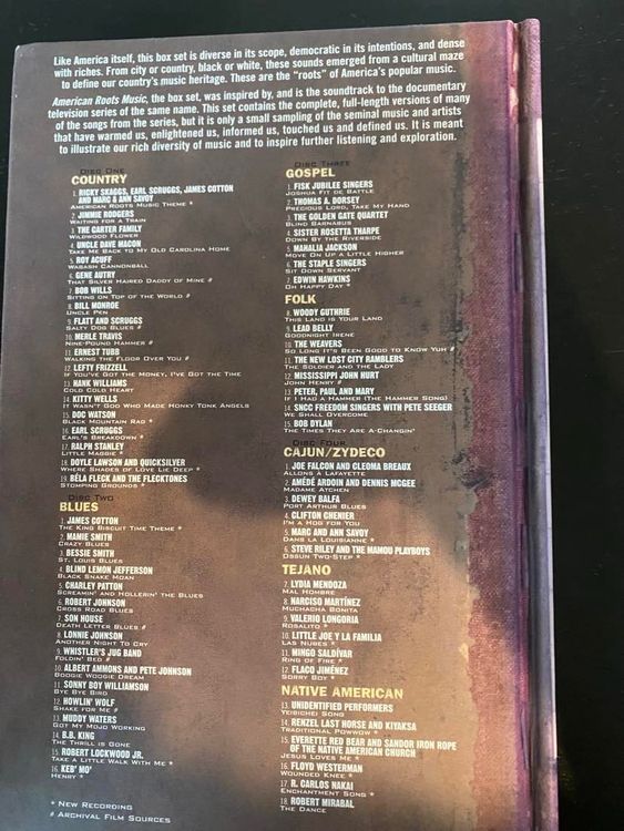 American Roots Music 4-CD-BOX (Gebraucht) in Eiken für CHF 15 – mit ...