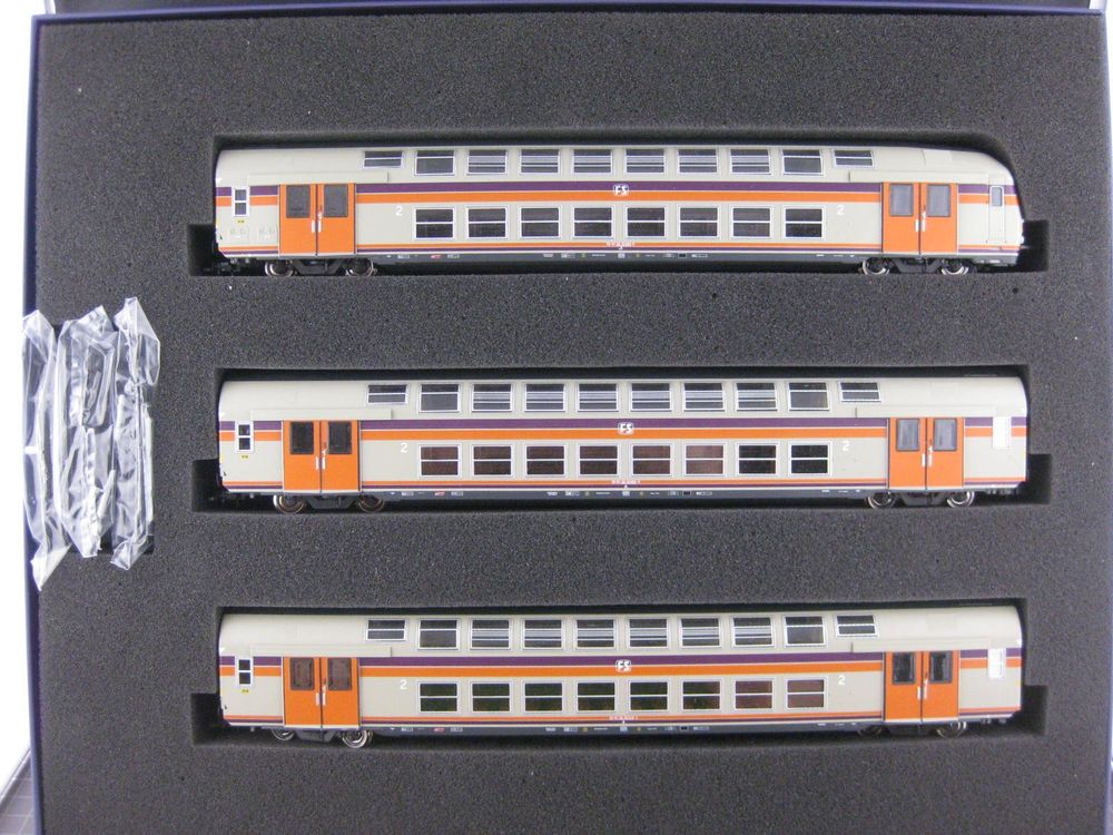 ViTrains 1010, FS Doppelstockwagen-Set, mit OVP, mit Steuerw | Kaufen ...