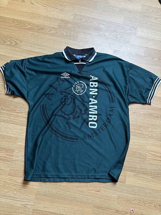 Ajax Amsterdam 1995 1996 Umbro Away Trikot Vintage Gr. L (Gebraucht) in ...