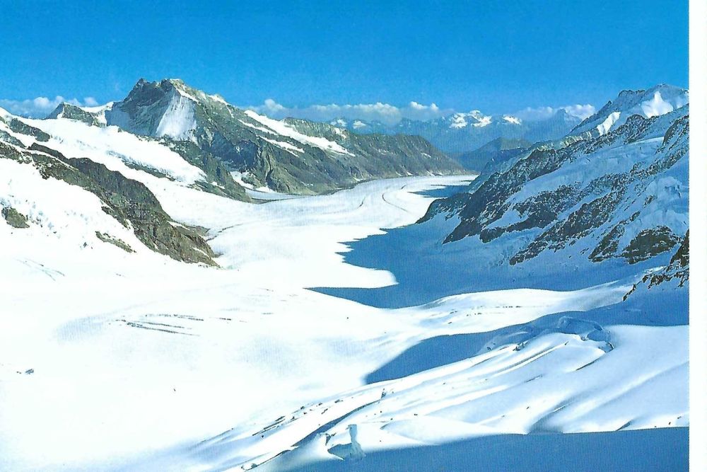JUNGFRAUJOCH Blick auf Aletschgletscher (Gebraucht) in Thun für CHF 0.9 – mit Lieferung auf ...