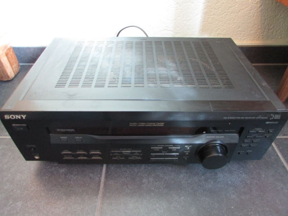 Sony Reciever Verstärker Model STR-DE345, funktioniert! (Gebraucht) in ...