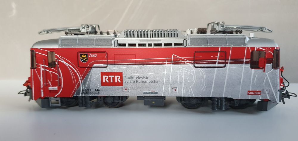 BEMO 1358 163 H0m RhB Ge 4/4 II 633 "Zuoz" "RTR" digital (Neu (gemäss ...
