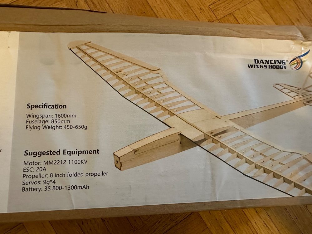 Sunbird v2.0 Bausatz ARF (Neu und originalverpackt) in für CHF 25 – mit ...