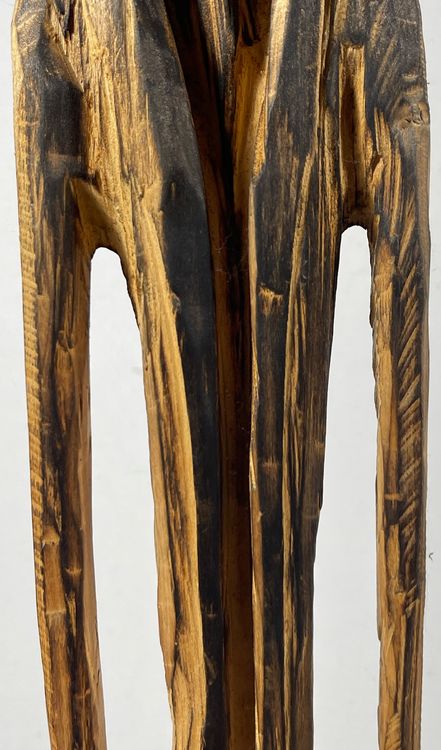 Thomas GUTH (1968) Grosses Handgeschnitzte Holz Skulptur | Kaufen auf ...