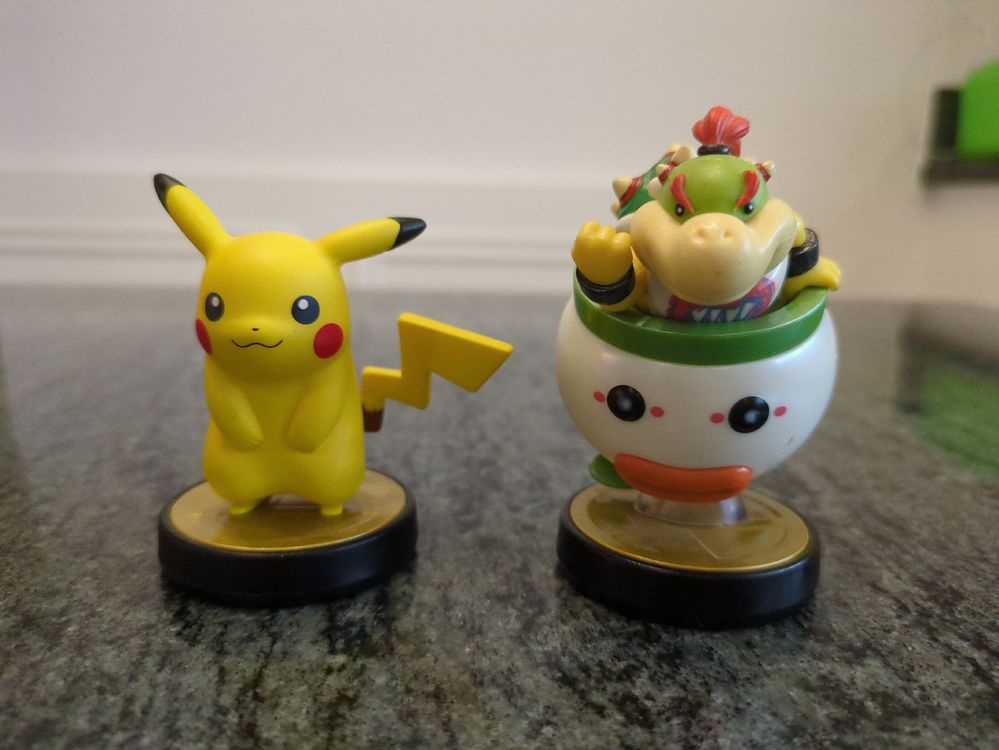 Amiibo Pikachu & Bowser Jr. für Switch (Gebraucht) in Brunnen für CHF ...
