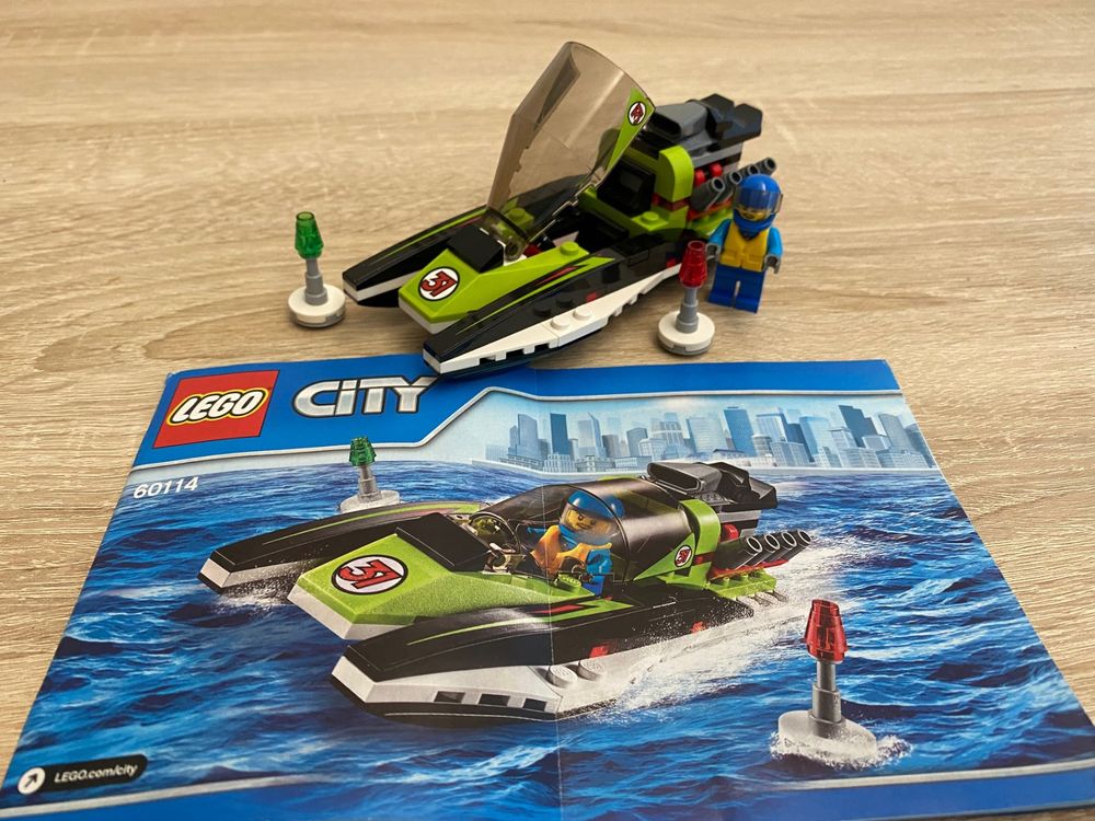 LEGO® City - Race Boat (60114) | Kaufen auf Ricardo