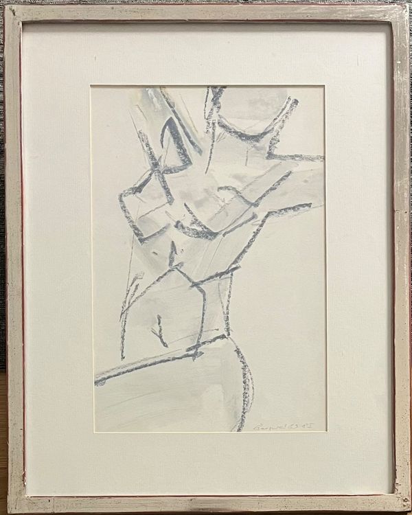 Abstrakte Damen Akt Mischtechnik, Unleserlich Signiert (Gebraucht) in Root für CHF 19 – mit ...