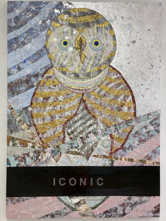 🦉💫 Iconic Owl – Golden Power & Symbolic Elegance / Unikat (Neu (gemäss ...