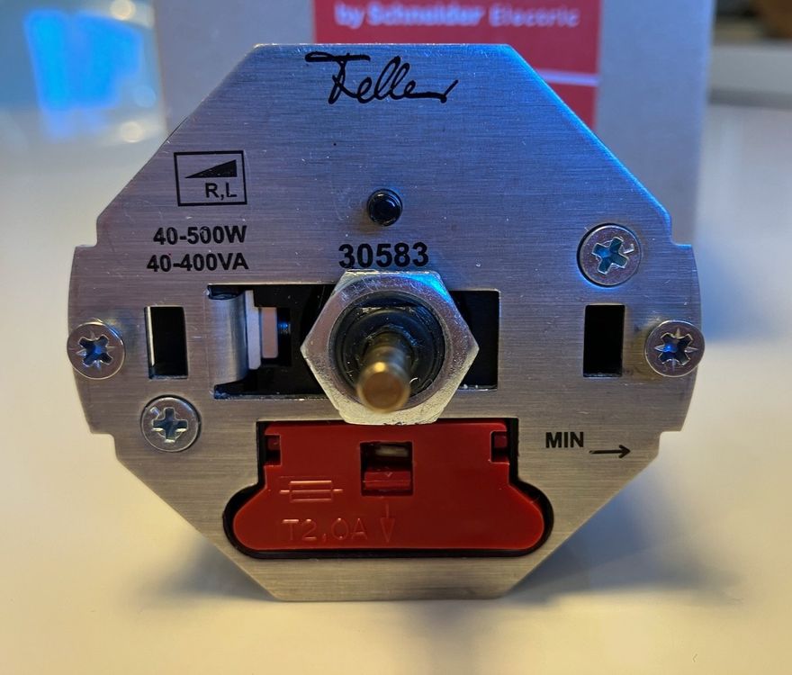 Drehdimmer von Feller 30583 (40-500w) R/L (Gebraucht) in Agarone für ...
