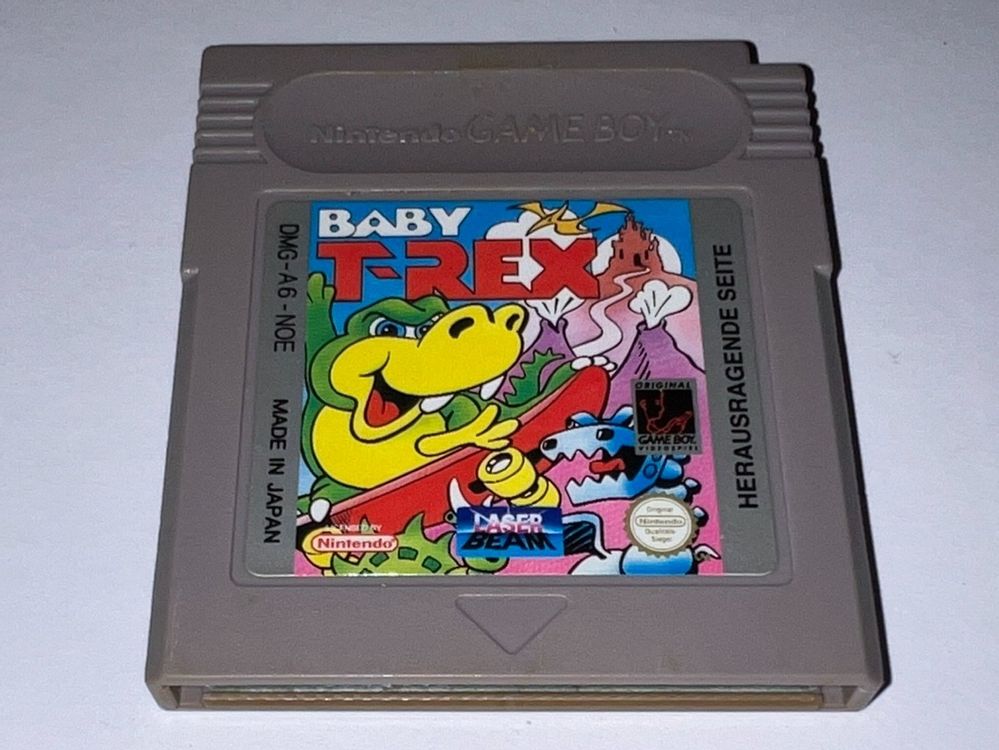 Nintendo Game Boy Classic (GB) Spiel - Baby T-Rex (Gebraucht) in Zürich ...