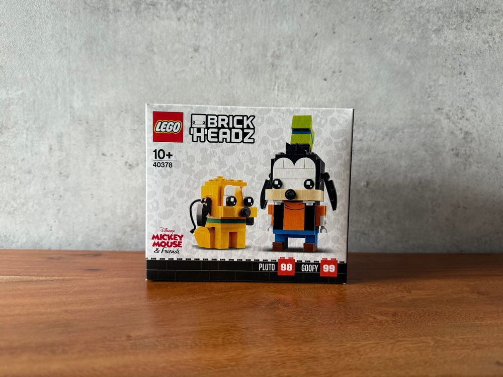 LEGO Brickheadz Goofy & Pluto (40378) (Neu und originalverpackt) in ...