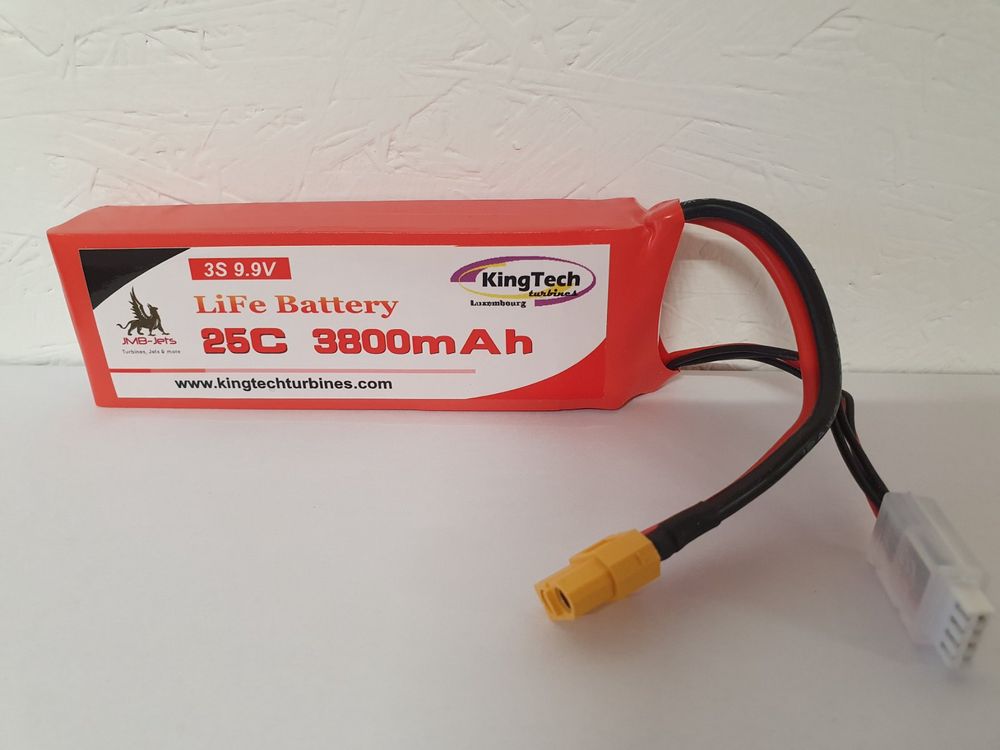 KingTech Turbinen-Akku LiFe 3800mAh 3S 9.9V 25C (Neu und ...