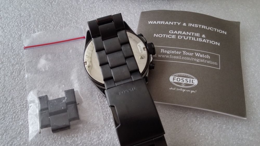 Fossil CH 2692 Herren Armbanduhr (Gebraucht) in Zürich für CHF 59 – mit Lieferung auf Ricardo kaufen