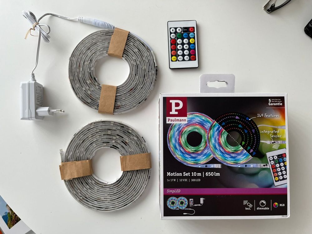 10m LED Streifen Set | Kaufen auf Ricardo