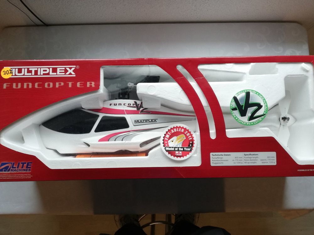 Multiplex Funcopter V2 RR (Neu und originalverpackt) in Flüh für CHF 195 – mit Lieferung auf ...
