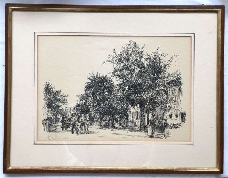 Fritz Deringer (1903-1950) - Orig. Lithografie (Gebraucht) in ...