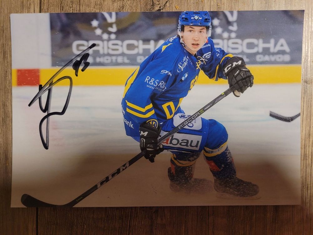 Yannick Frehner original autogramm Hcd (Gebraucht) in für CHF 2 – mit ...