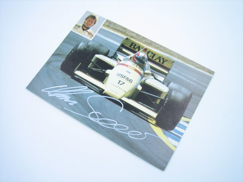 Autogramm Karte Marc Surer Arrows A7 BMW 80-er Jahr (Gebraucht) in ...