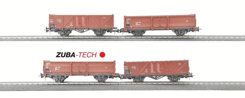 Roco 4x Hochbordwagen der DB H0 GS H0 ohne OVP (Gebraucht) in St. Gallen für CHF 14 – mit ...