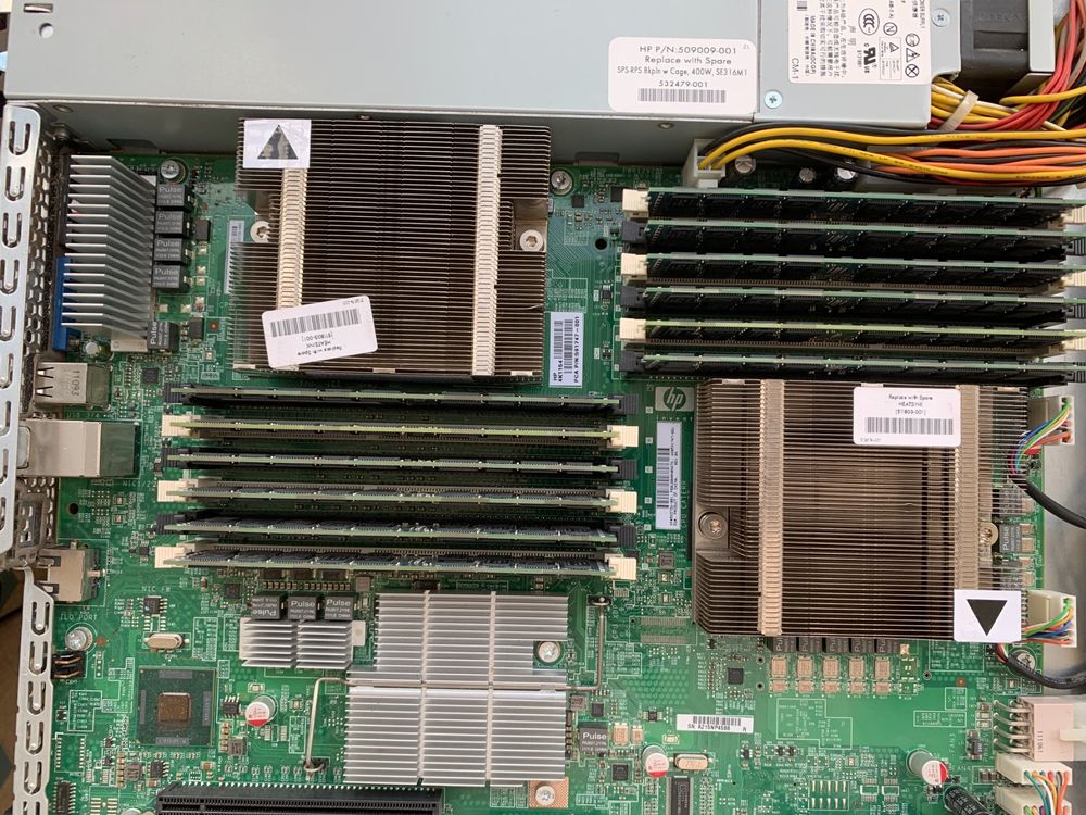 HP 1U Server, 2x Intel Xeon, 48Gb RAM | Kaufen auf Ricardo