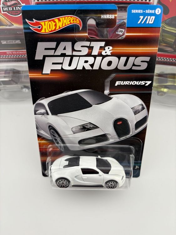 Hot Wheels Bugatti Veyron Fast&Furious - 2023 - 7/10 (Neu und ...