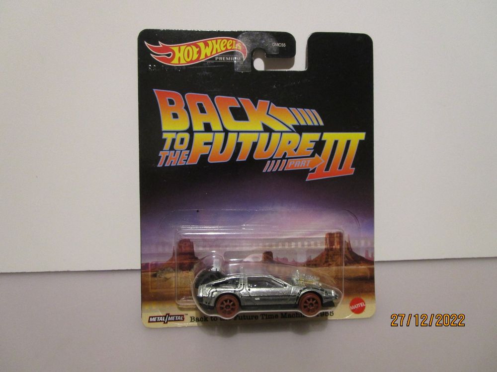 HOT WHEELS BACK TO THE FUTURE III - TIME MACHINE 1955 (Neu und ...