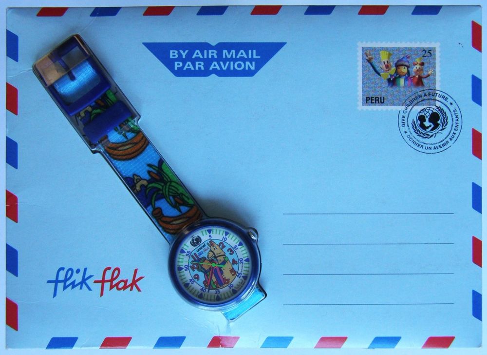 original SWATCH FLIK FLAK UNICEF Collection | Kaufen auf Ricardo