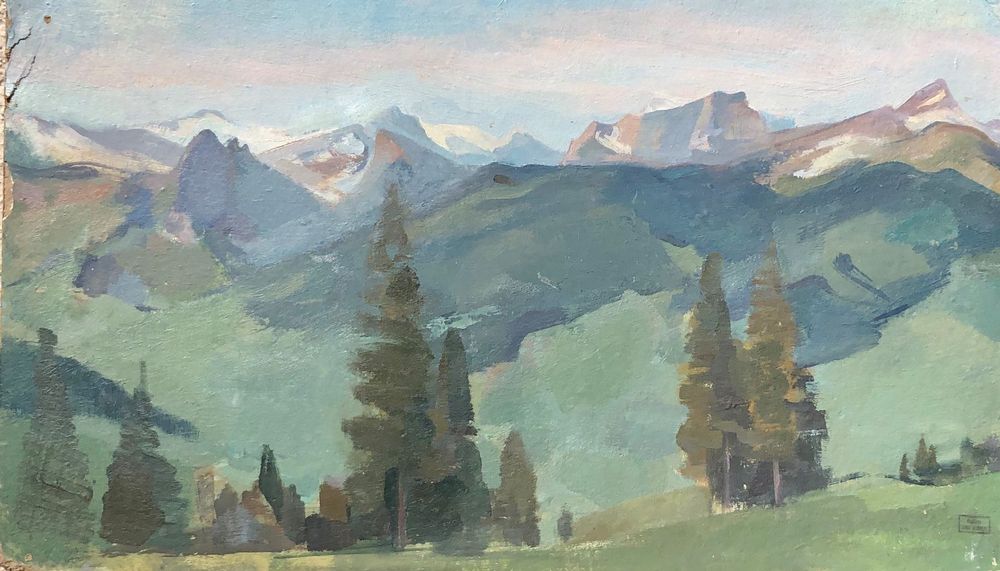 Hans Rohner (1898-1972) Orig. Gemälde (Gebraucht) in Hochdorf für CHF ...