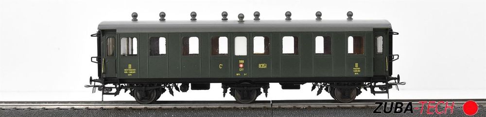 Fulgurex Personenwagen C3 SBB Messing H0 (Gebraucht) in St. Gallen für ...
