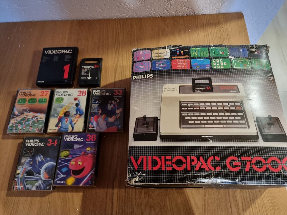 Philips Videopac G7000 (OVP) mit 7 Games | Kaufen auf Ricardo