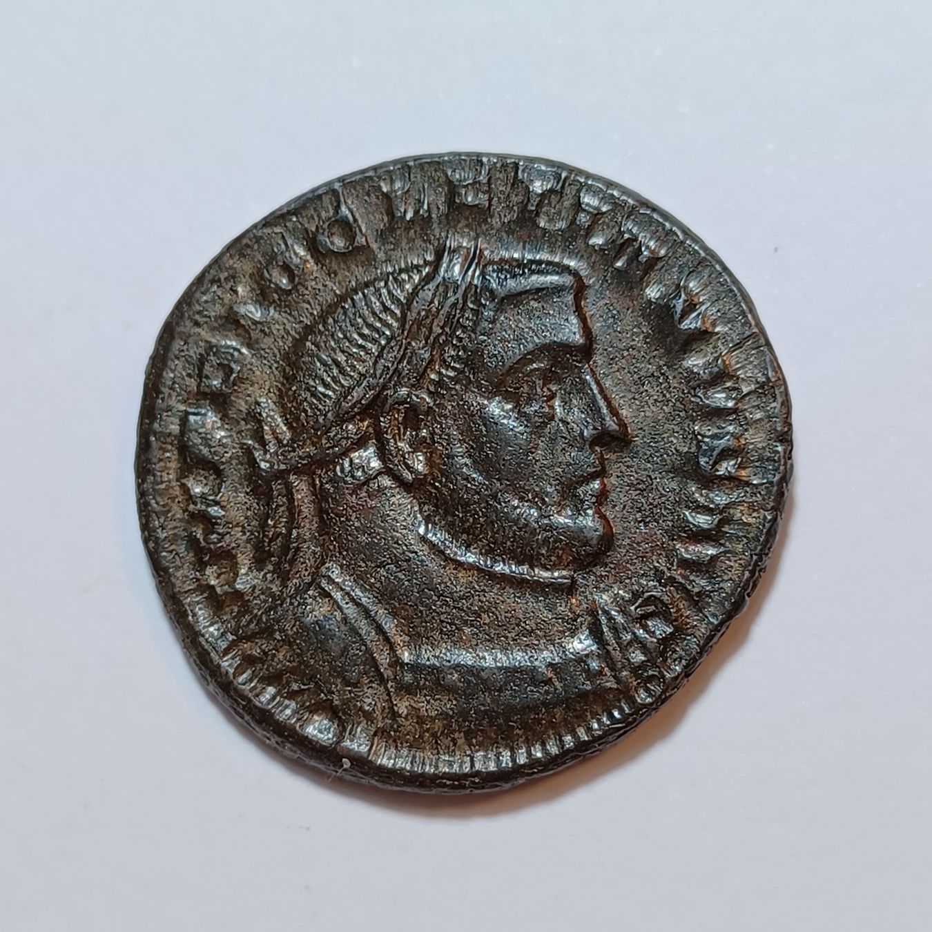 Follis (grosse römische Bronzemünze) Diocletian 284-305 (Gebraucht) in ...