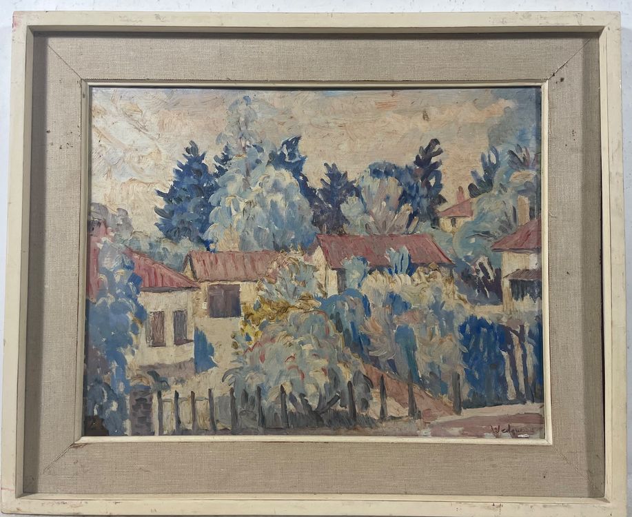 Gemälde mit faszinierendem Sujet unleserlich Signiert (Gebraucht) in Root für CHF 5 – mit ...