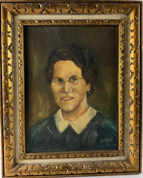 Ölgemälde Portrait Frau, signiert Wunderschöne Rahmen (Gebraucht) in Neuhausen am Rheinfall für ...