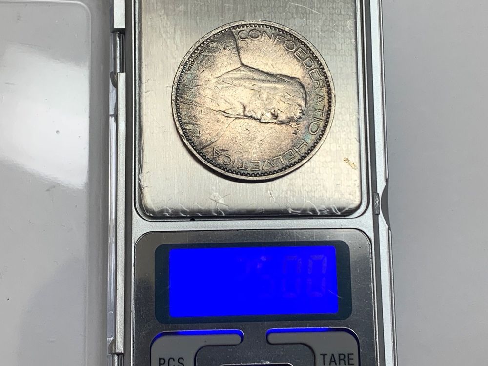 Alte 5 Franken Münzen von 1923 / Silber | Kaufen auf Ricardo