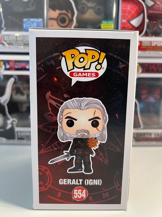 Funko POP! Games The Witcher 3 Wild Hunt Geralt (Igni) Limit (Neuf avec ...