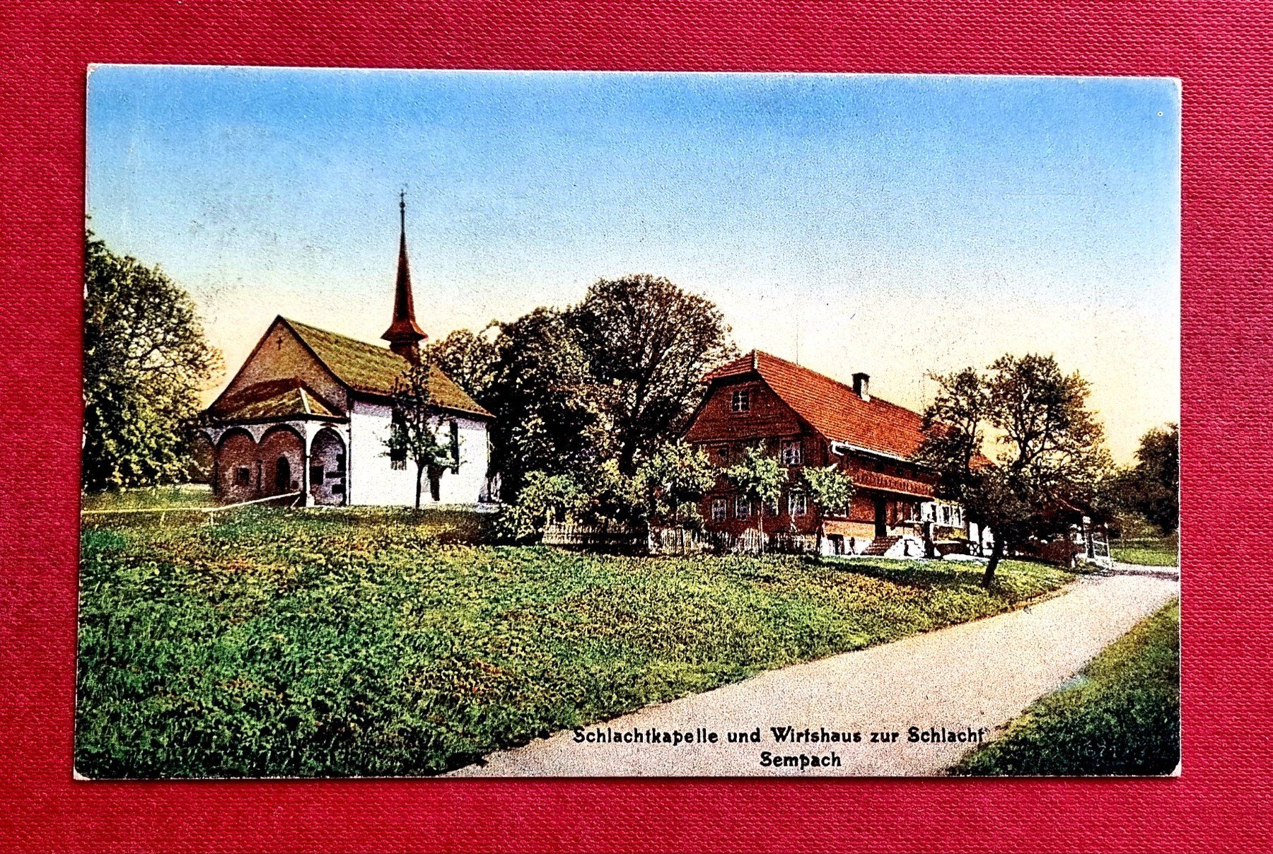 Sempach - Wirtshaus zur Schlacht - 1924 (Gebraucht) in Rothrist für CHF ...