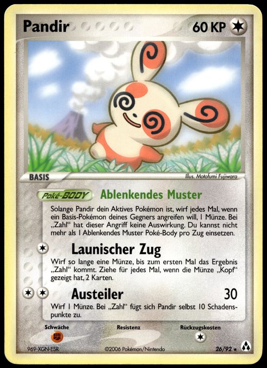 Pandir 26/92 Rare Pokémon EX Legend Maker | Kaufen auf Ricardo