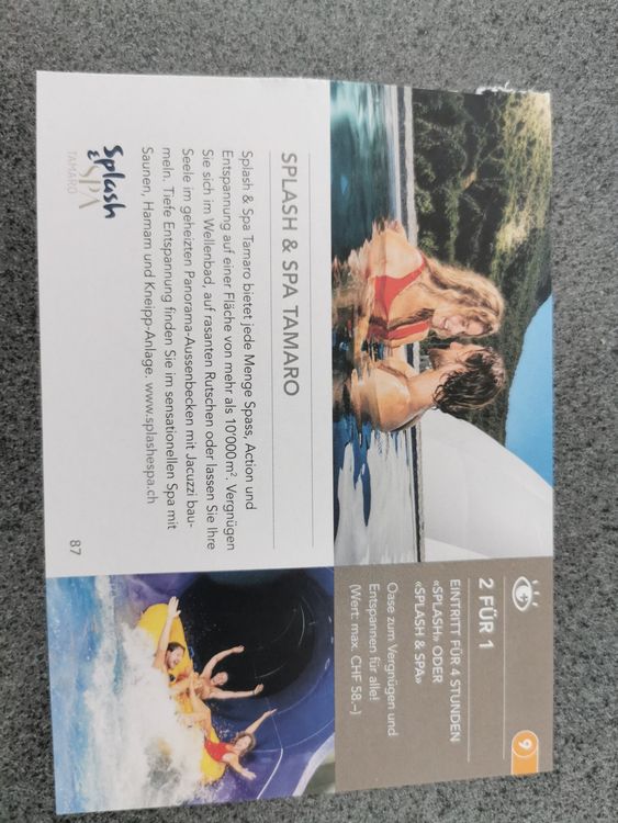 Splash oder splash Und spa 2 für 1 (Neu (gemäss Beschreibung)) in ...