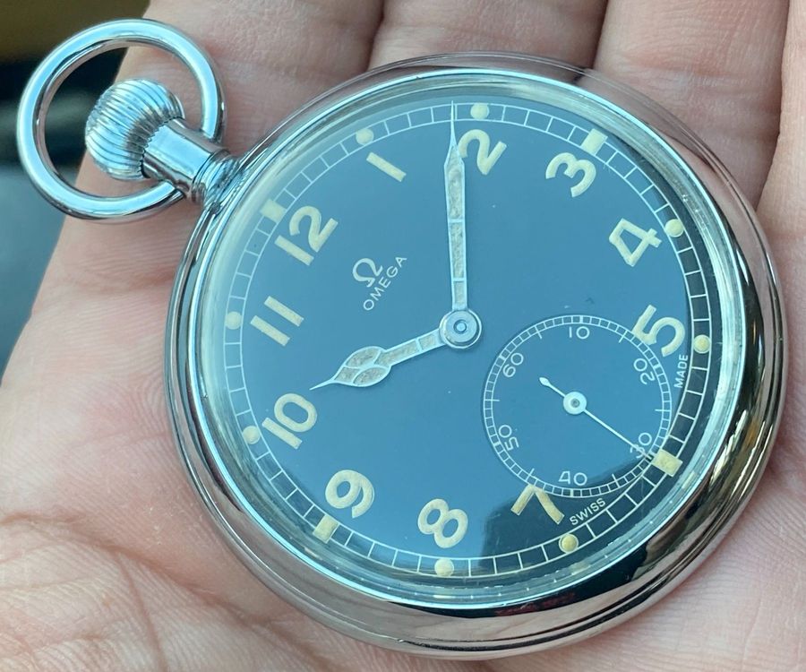 Rare 1944 OMEGA Pocket Watch *MILITARY*! | Kaufen auf Ricardo