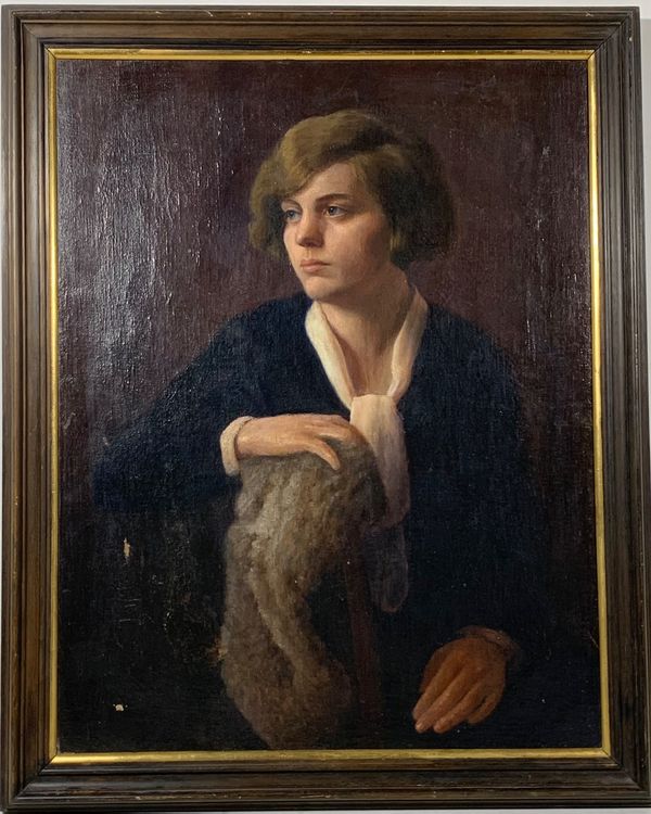 Schweizer Schule Antikes Gemälde von einer Dame (Gebraucht) in Root für CHF 104 – mit Lieferung ...