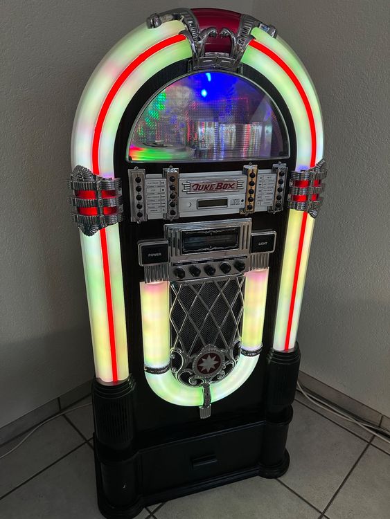 Jukebox Musikbox Retro Vintage LED Beleuchtung | Kaufen auf Ricardo