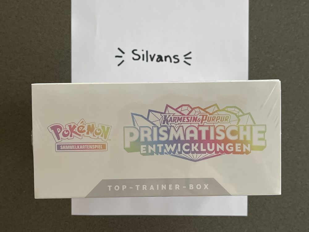 Prismatische Entwicklungen Top Trainer Box Deutsch Evoli OVP (Neu und ...