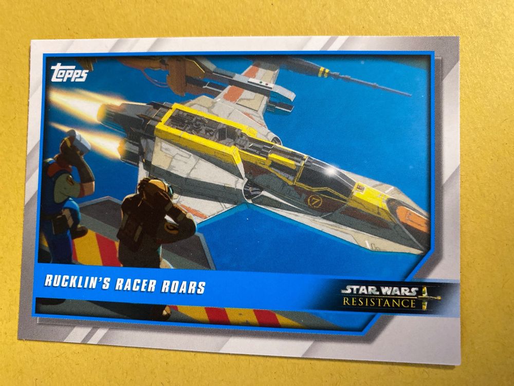 Carte Star Wars Resistance Rucklin's Racer Roars - 66 (Neu (gemäss ...