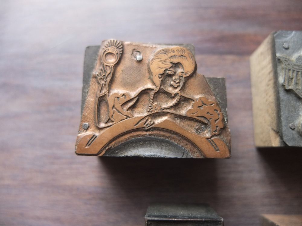antike Stempel Druckstempel versch. Motive 7 Stk (Gebraucht) in St ...