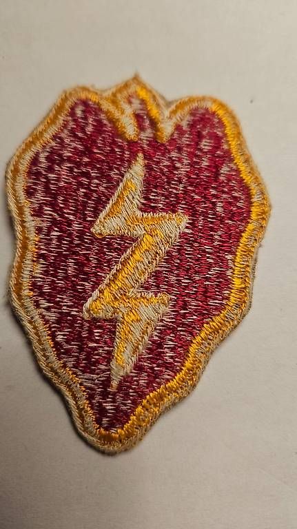 US Army Patch WWII 25th Infantry Division Tropic Lightning (Gebraucht ...