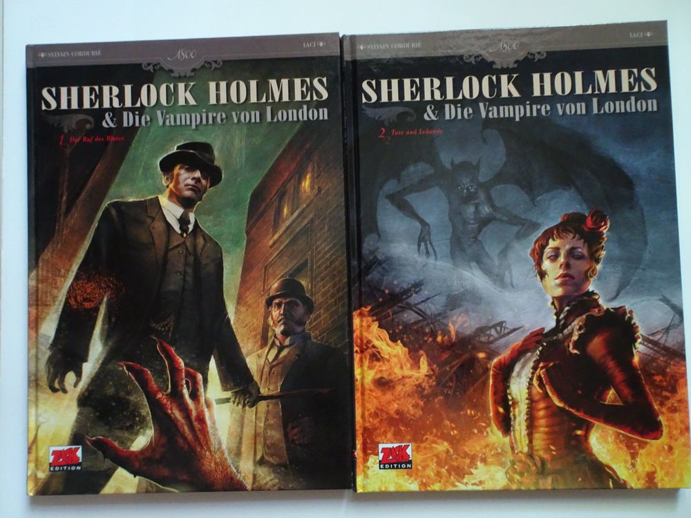 SHERLOCK HOLMES & DIE VAMPIRE VON LONDON v. Sylvain Cordurié | Kaufen ...
