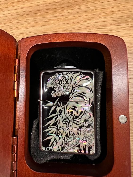 Limited Edition Perlmutt Zippo | Kaufen auf Ricardo
